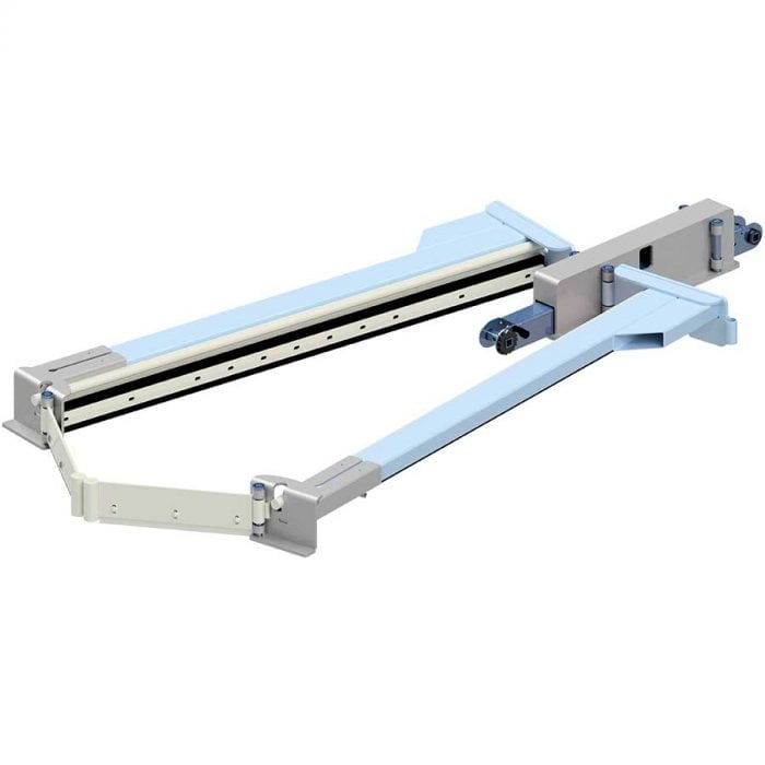 Folding galvanized scraper with 2 tensors - Etxe Holz